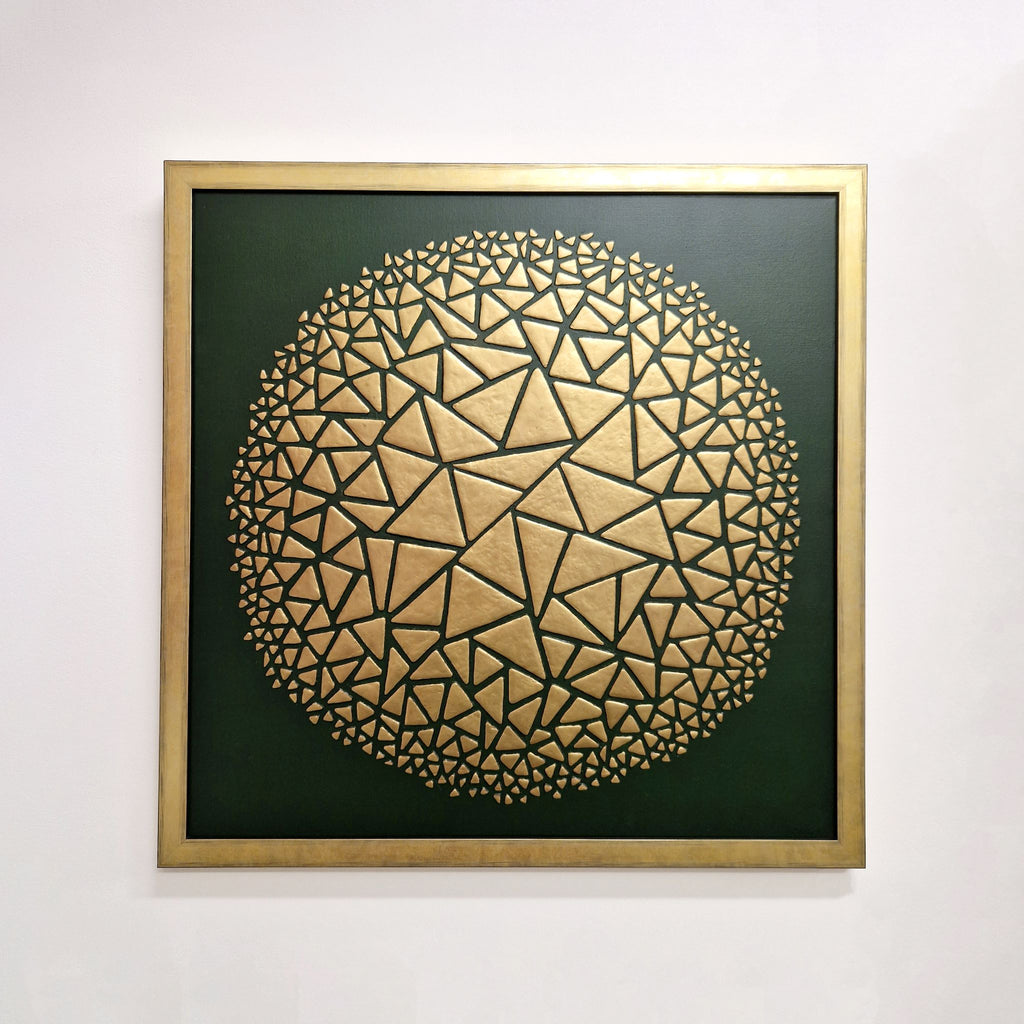 GOLD DANDELION - ORIGINAL – stellazuegelart