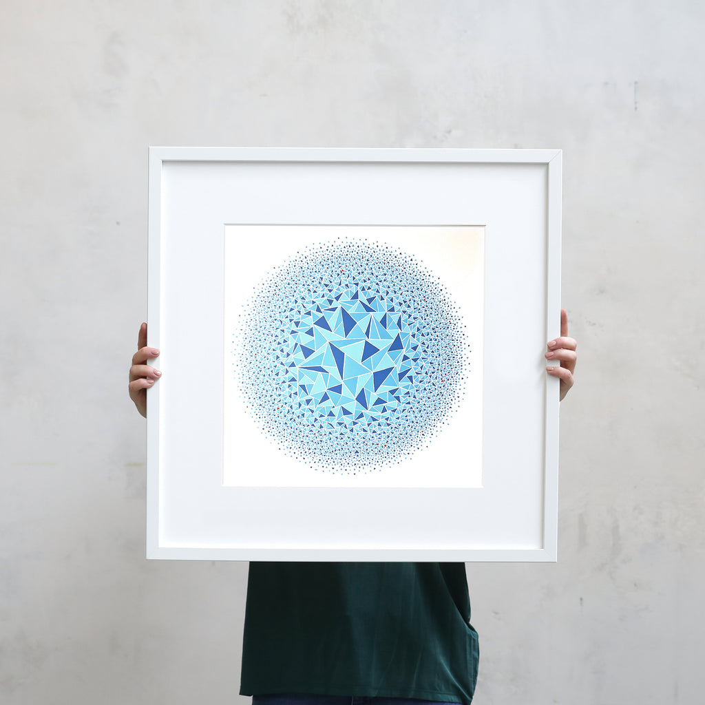 VITAMIN SEA - 6 COLOUR HAND-PULLED SCREEN PRINT – stellazuegelart